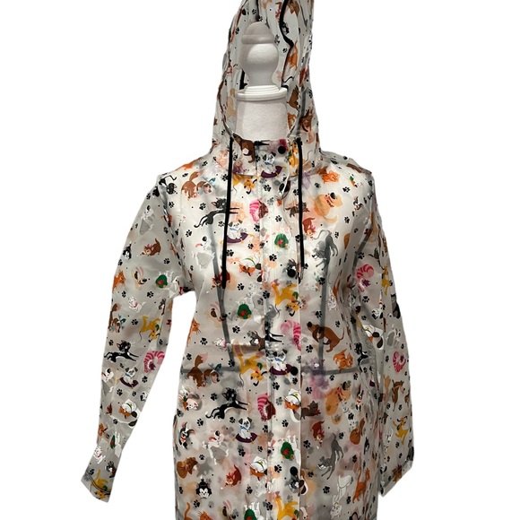 Rain Jacket Disney Cats And Dogs Collection Print